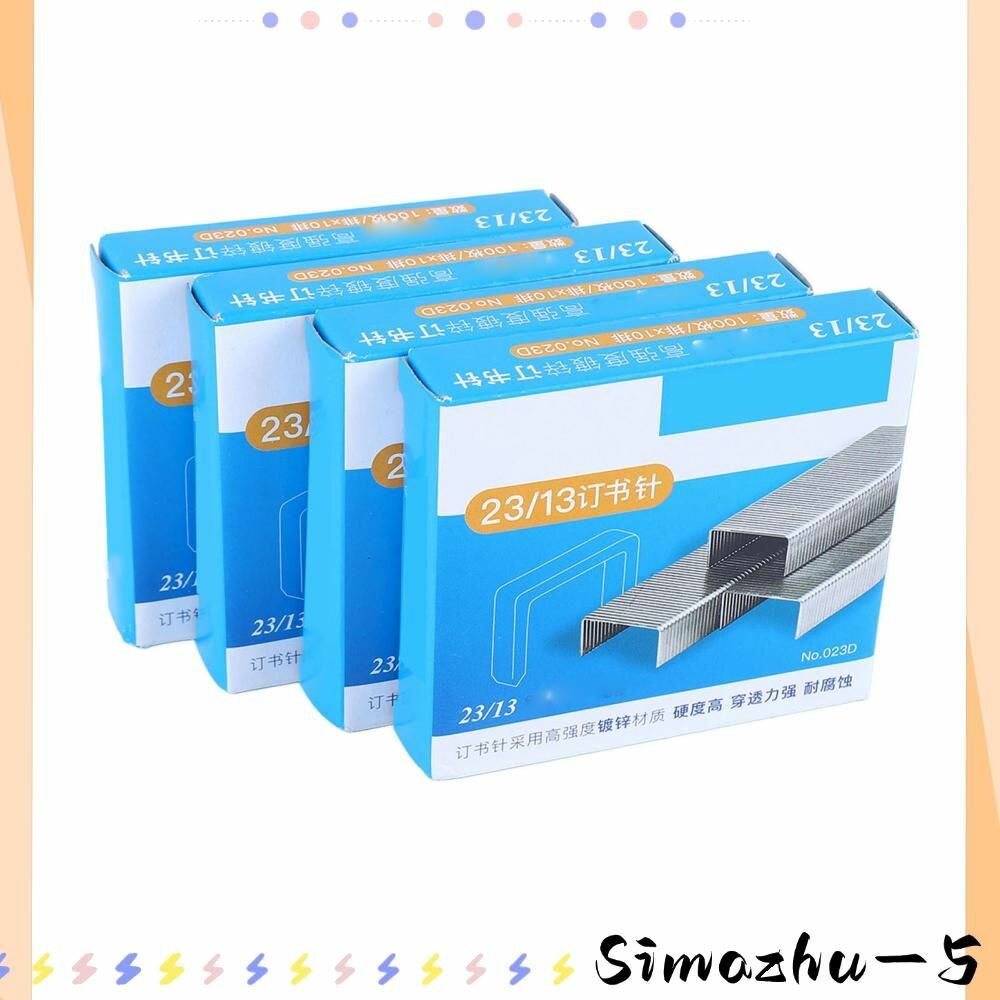 Зажимы 23/13, 4000 штук, надежные и долговечные, для учебы и работы