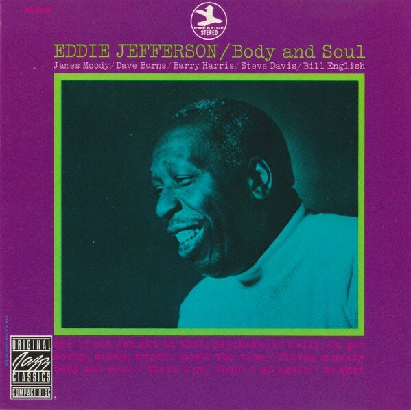 Компакт-диск Warner Eddie Jefferson – Body And Soul