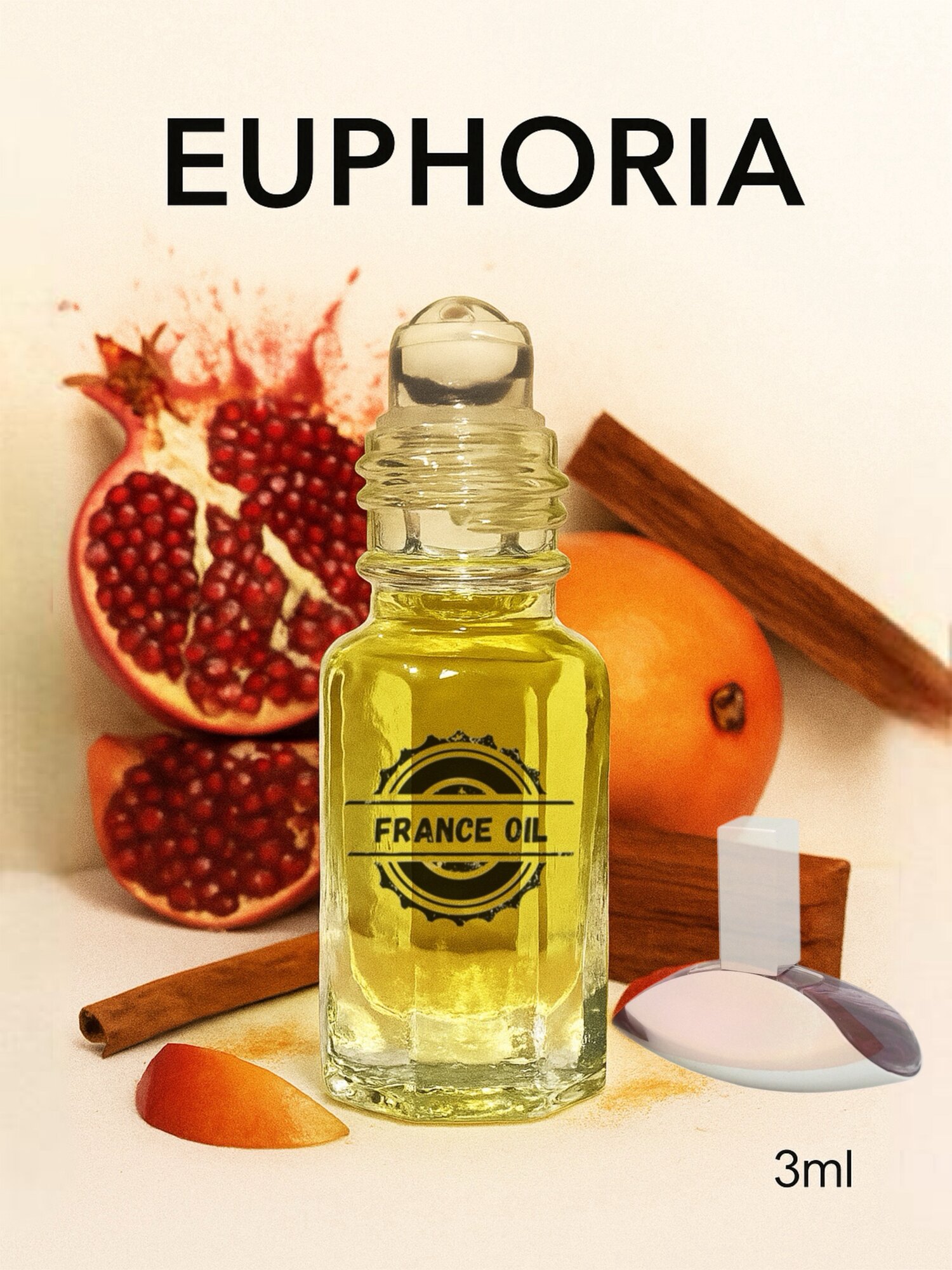 Духи масляные арабские Euphoria / Эйфория 3 мл женские