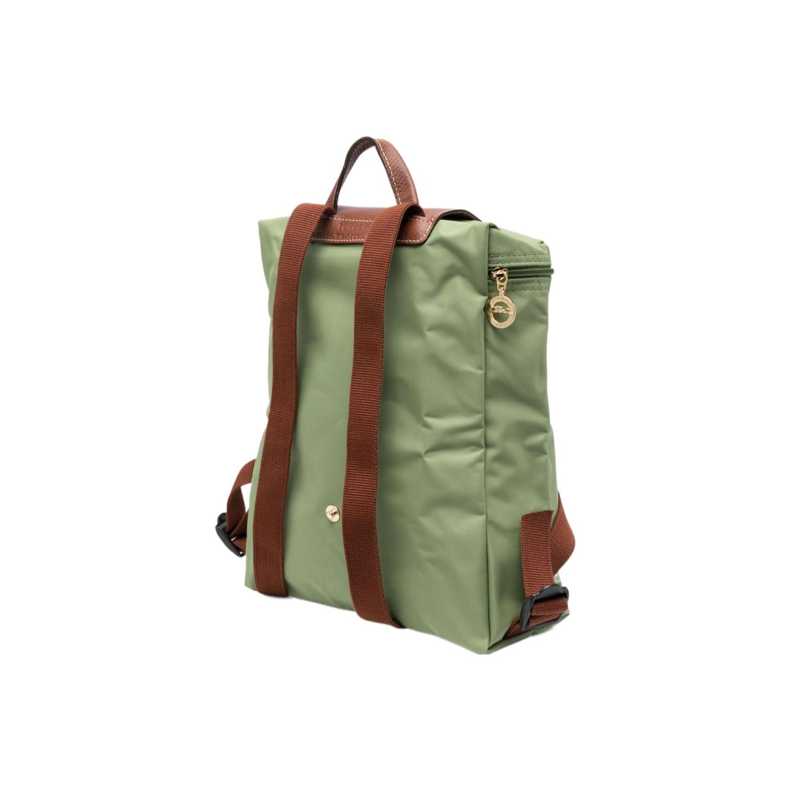 Сумка Longchamp Le Pliage, фактура стеганая, green — фото 1