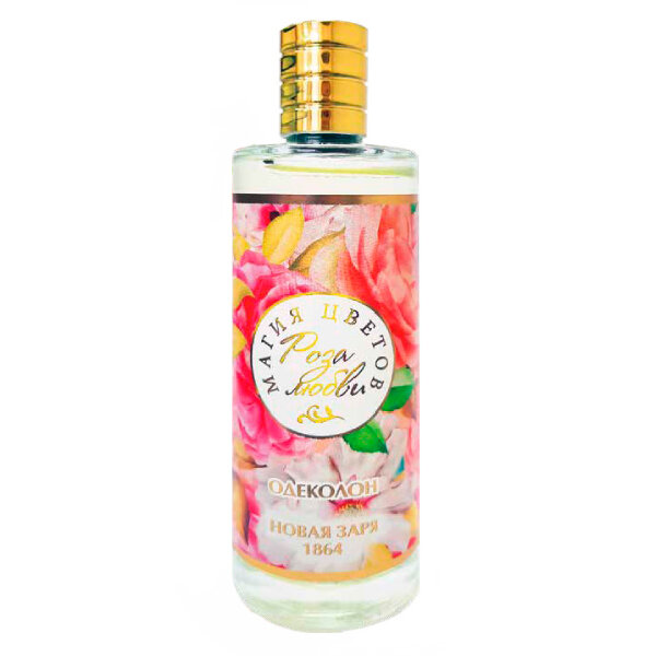 Новая Заря Унисекс Магия Цветов Роза Любви Одеколон (edc) 100мл