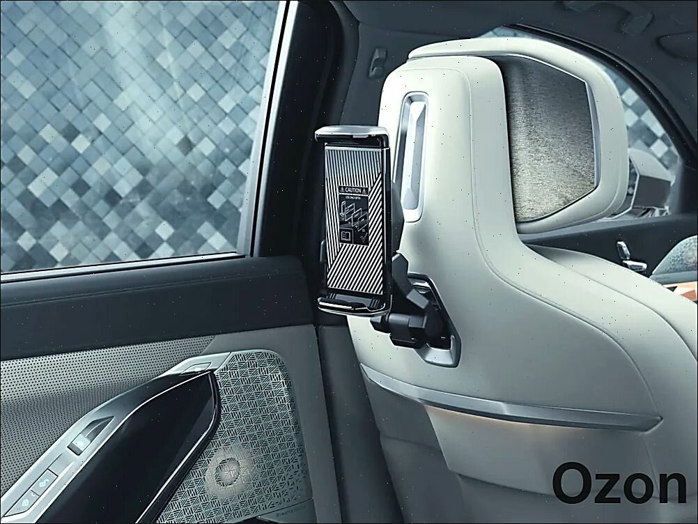 Держатель планшета BMW Travel & Comfort PRO для крепления на подголовник и SA 4FL, 360° вращение, планшеты ~7–13 дюймов