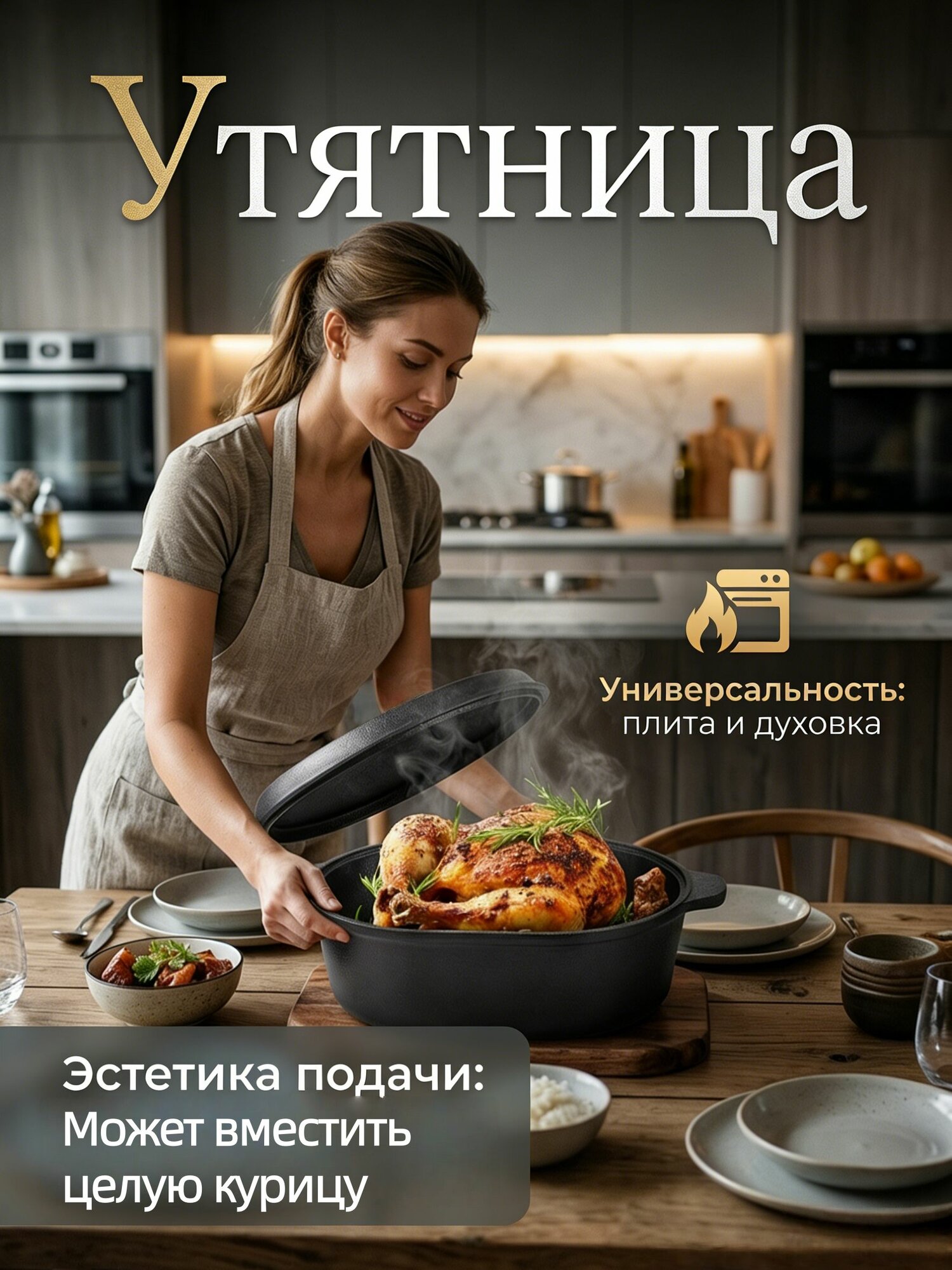 Утятница, Чугун — фото 1