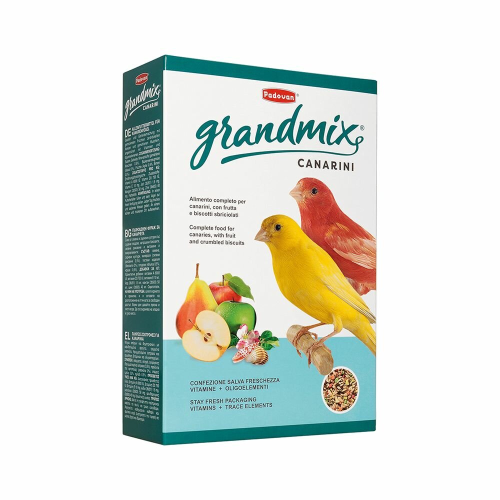 Падован GRANDMIX Canarini Корм основной для канареек 1 кг .