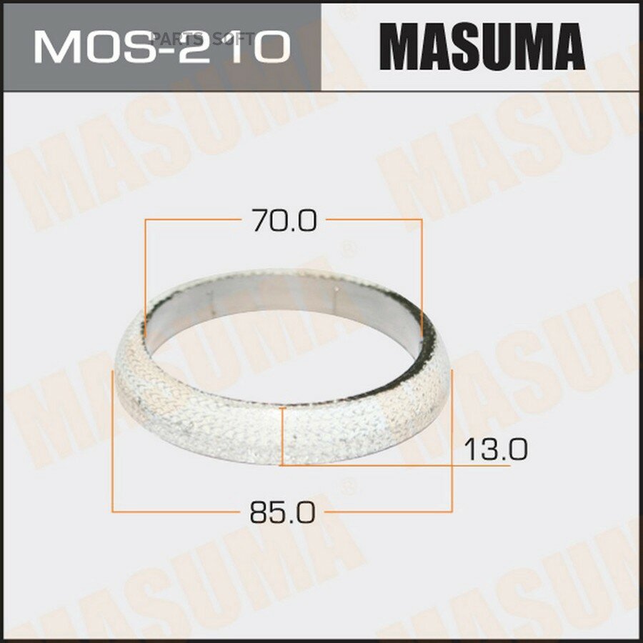 Кольцо глушителя MASUMA MOS-210 | цена за 1 шт