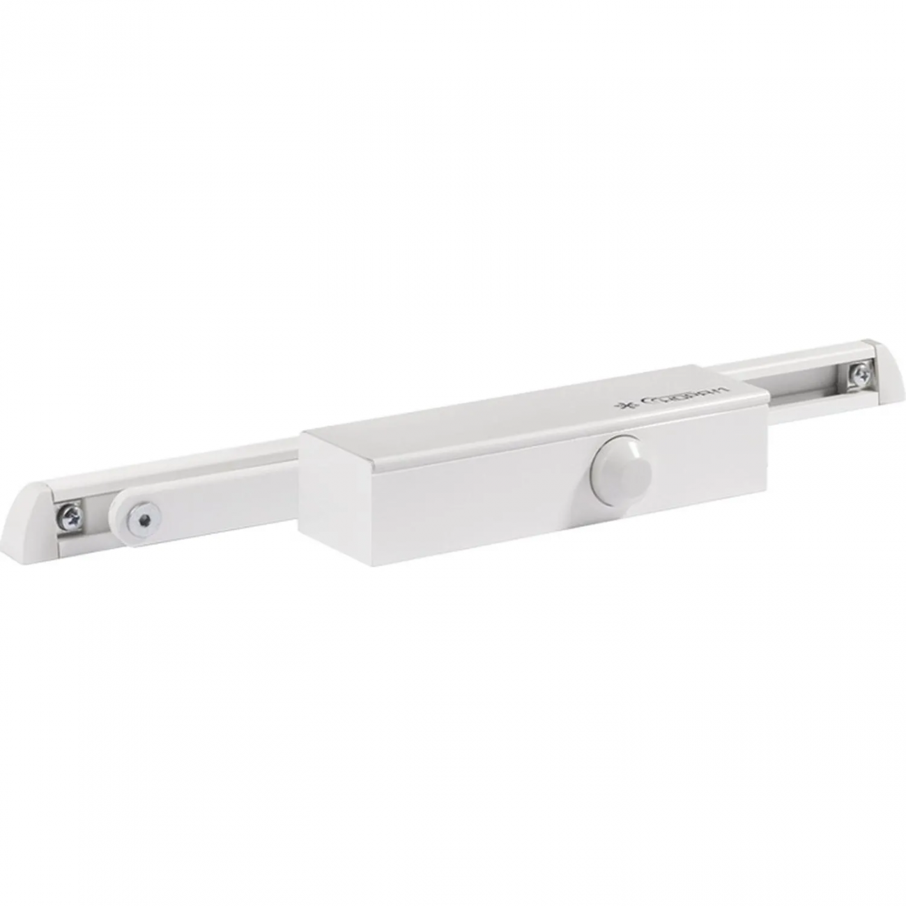 Доводчик дверной Нора-М 820 Slider (70 кг) со скольз. тягой (белый) 2283904 18834