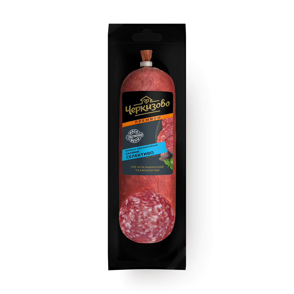 Колбаса салями Селективо «Черкизово» сырокопчёная