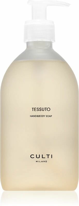 Culti Milano Ароматизированное жидкое мыло для рук и тела Hand & Body Tessuto, 500 мл