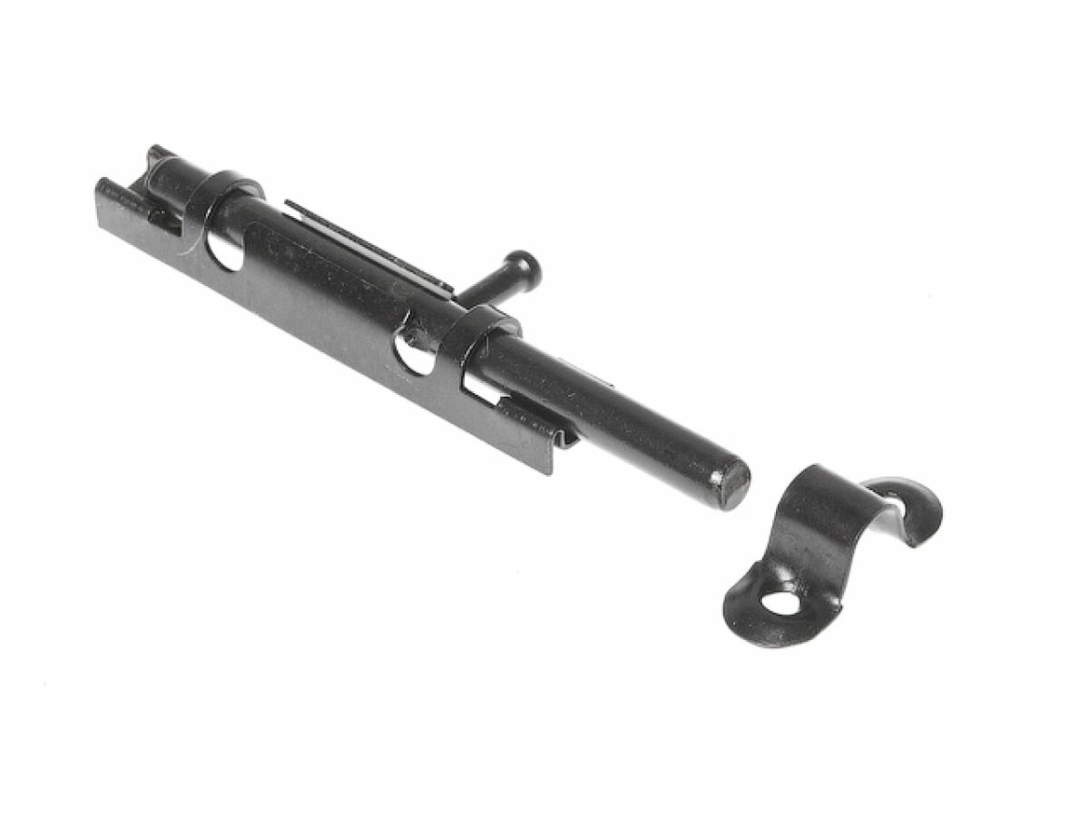 Шпингалет STARFIX, длина 82 мм, металлический, гальваника, цвет оксид