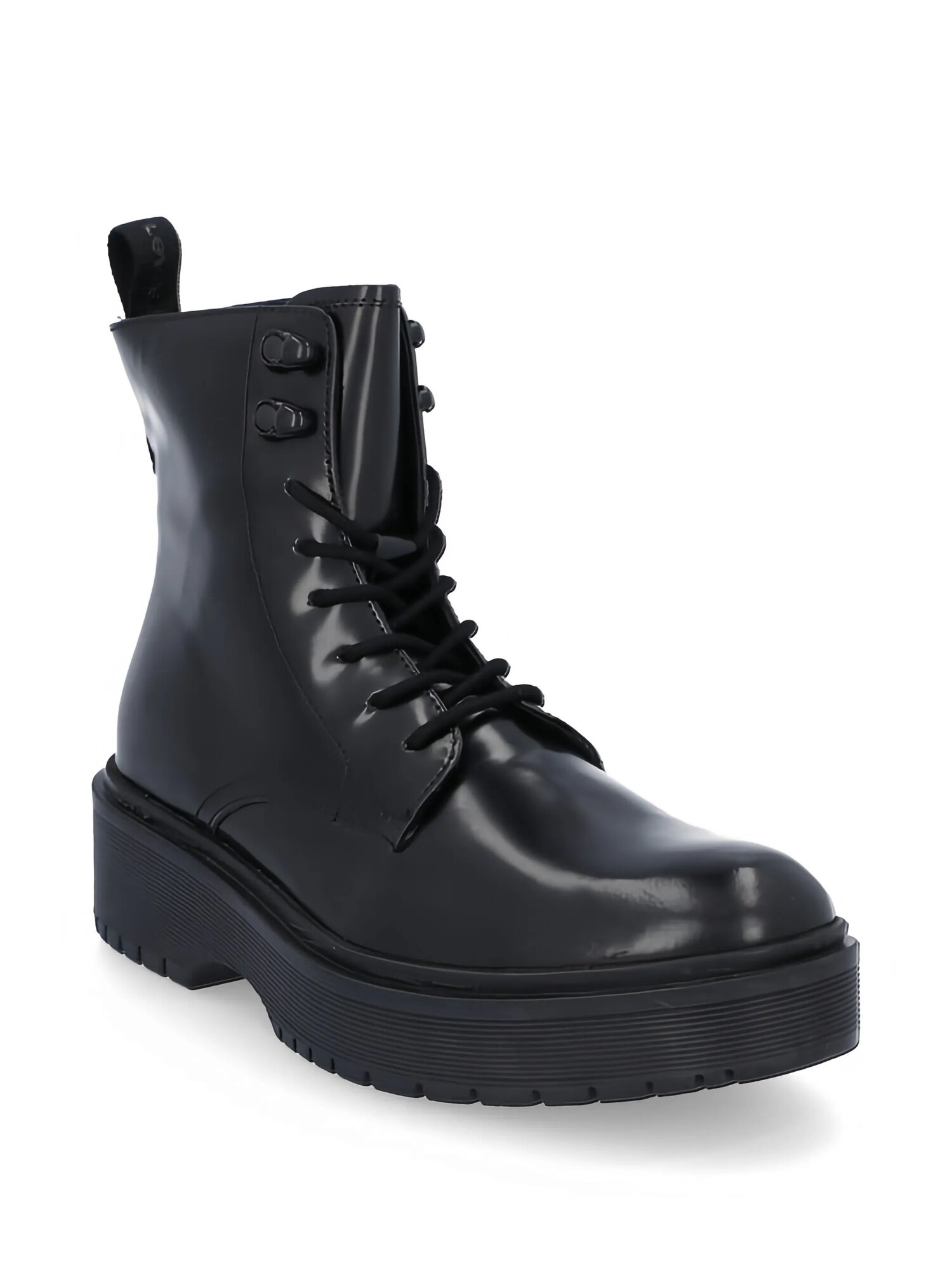 Ботинки Levi's Lace-up platform boots, размер 36, black/black — фото 1