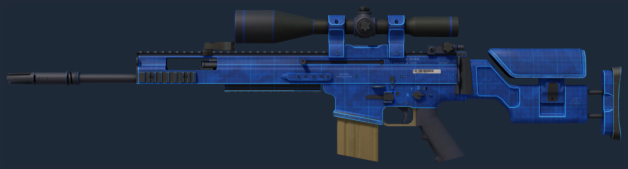 StatTrak™ SCAR-20 | Калька (Прямо с завода) Скины CS2 с быстрой автовыдачей steam trade