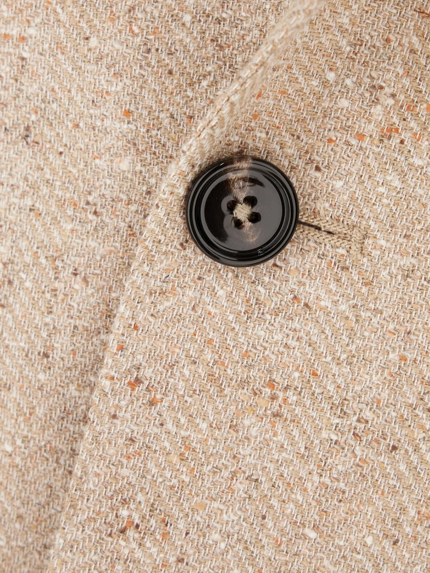 Пиджак Tagliatore Herringbone single-breasted blazer, размер 52, разноцветный — фото 1