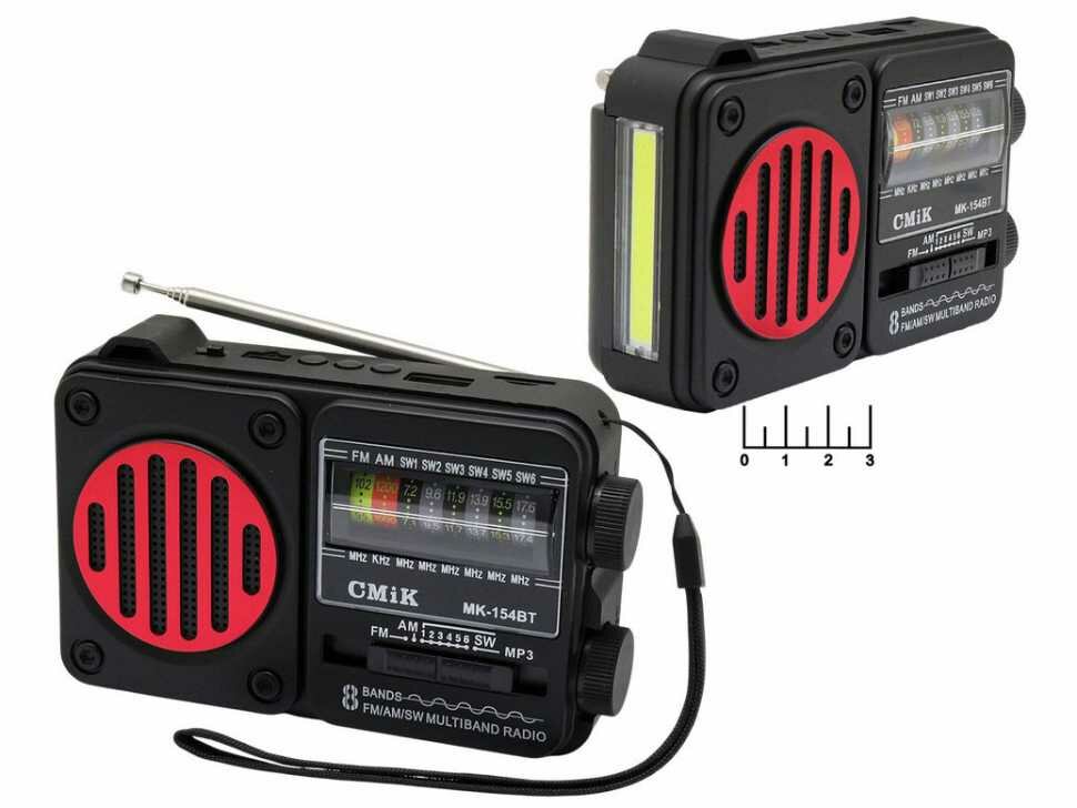 Радиоприемник Cmik MK-154BT + USB/micro SD аккумуляторный