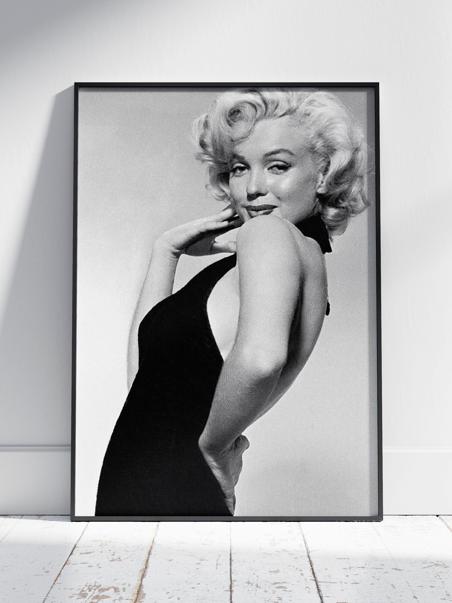 Плакат на стену для интерьера Мэрилин Монро (Marilyn Monroe 40) - Постер по актеру фильма, кино, сериала формата A4 (21x30 см)