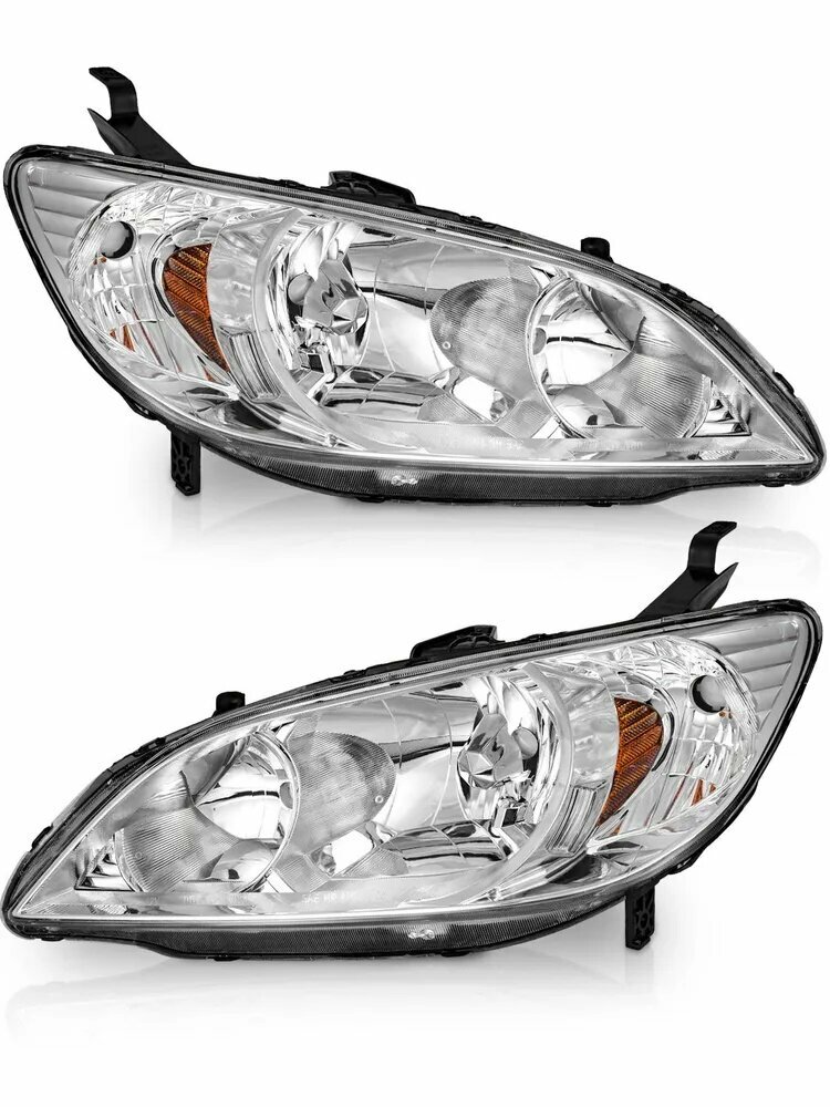 FEBERG Фары автомобильные, 2 шт, арт. 2004-2005 Honda Civic（не поставляют с электрокорректором）