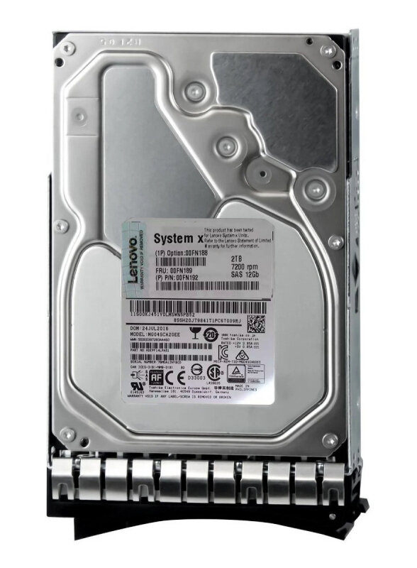 Жесткий диск IBM 00FN192 2Tb SAS 3,5" HDD