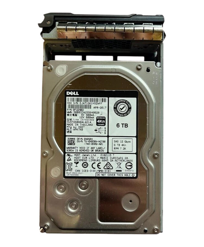 Жесткий Диск Dell X85RH 6Tb SAS 3.5" HDD