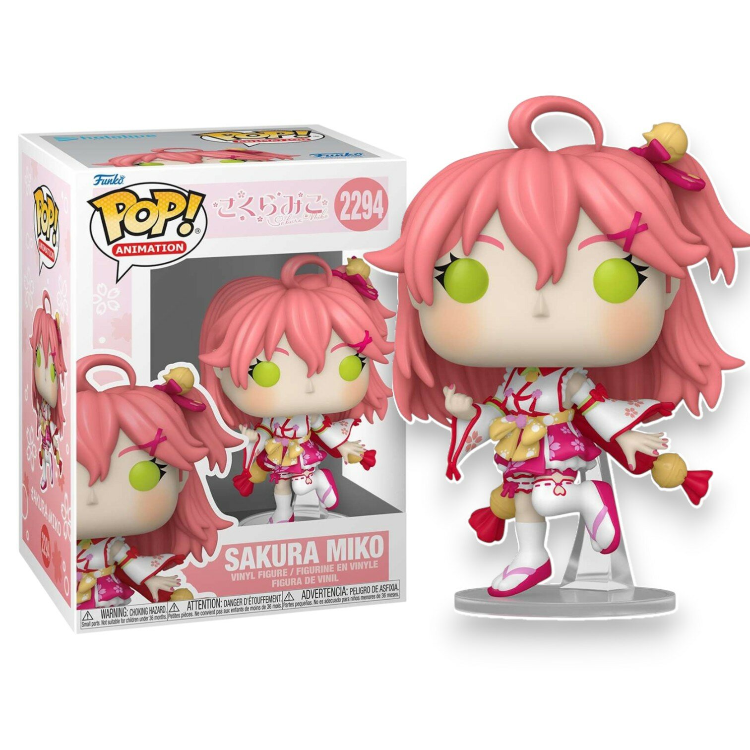 Фигурка Funko Pop! коллекционная Мико Сакура "Hololive Sakura Miko" 2294 (Фигурка Фанко Поп)