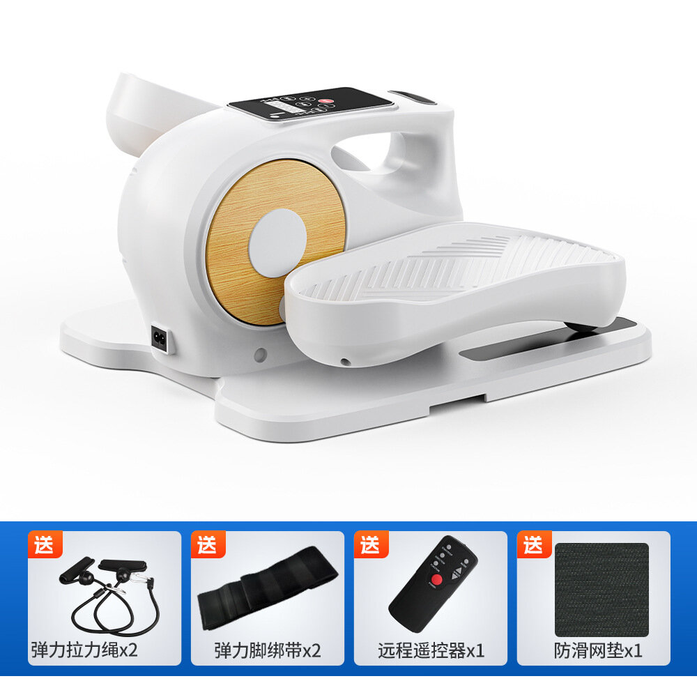 Электрический тренажер для ходьбы для пожилых людей, степпер для тренировки верхней и нижней части тела, умный тренажер для ходьбы, эллиптический тренажер под столом для упражнений для ног и ступней.