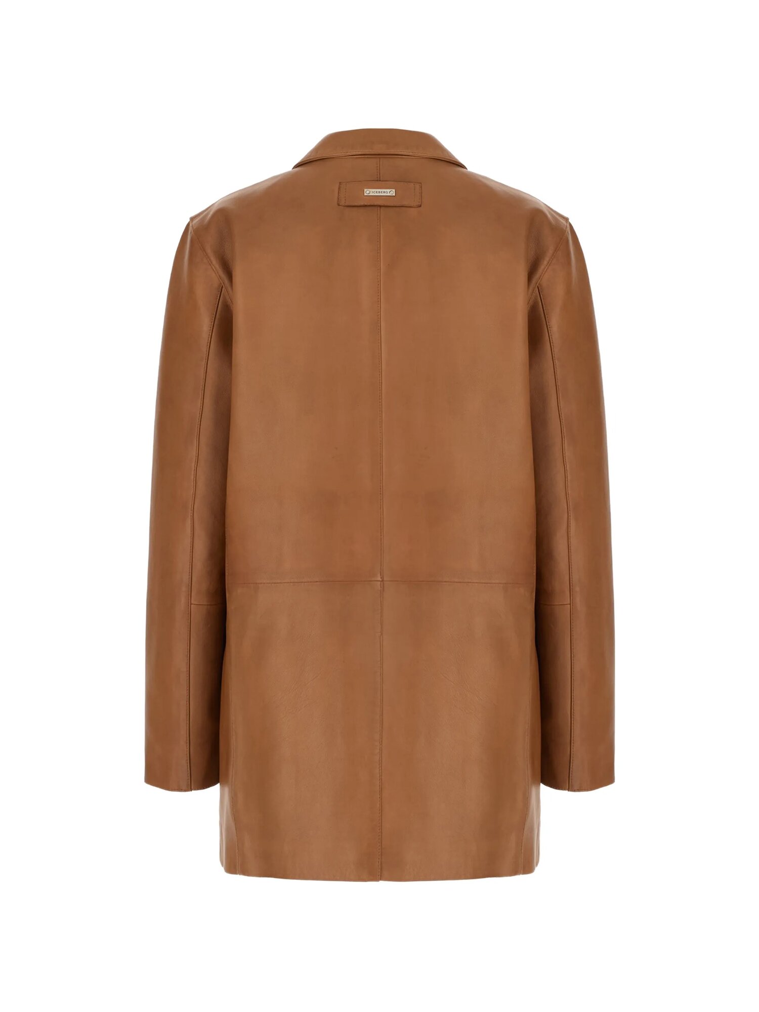Куртка Iceberg Button leather jacket, размер 40 — фото 1