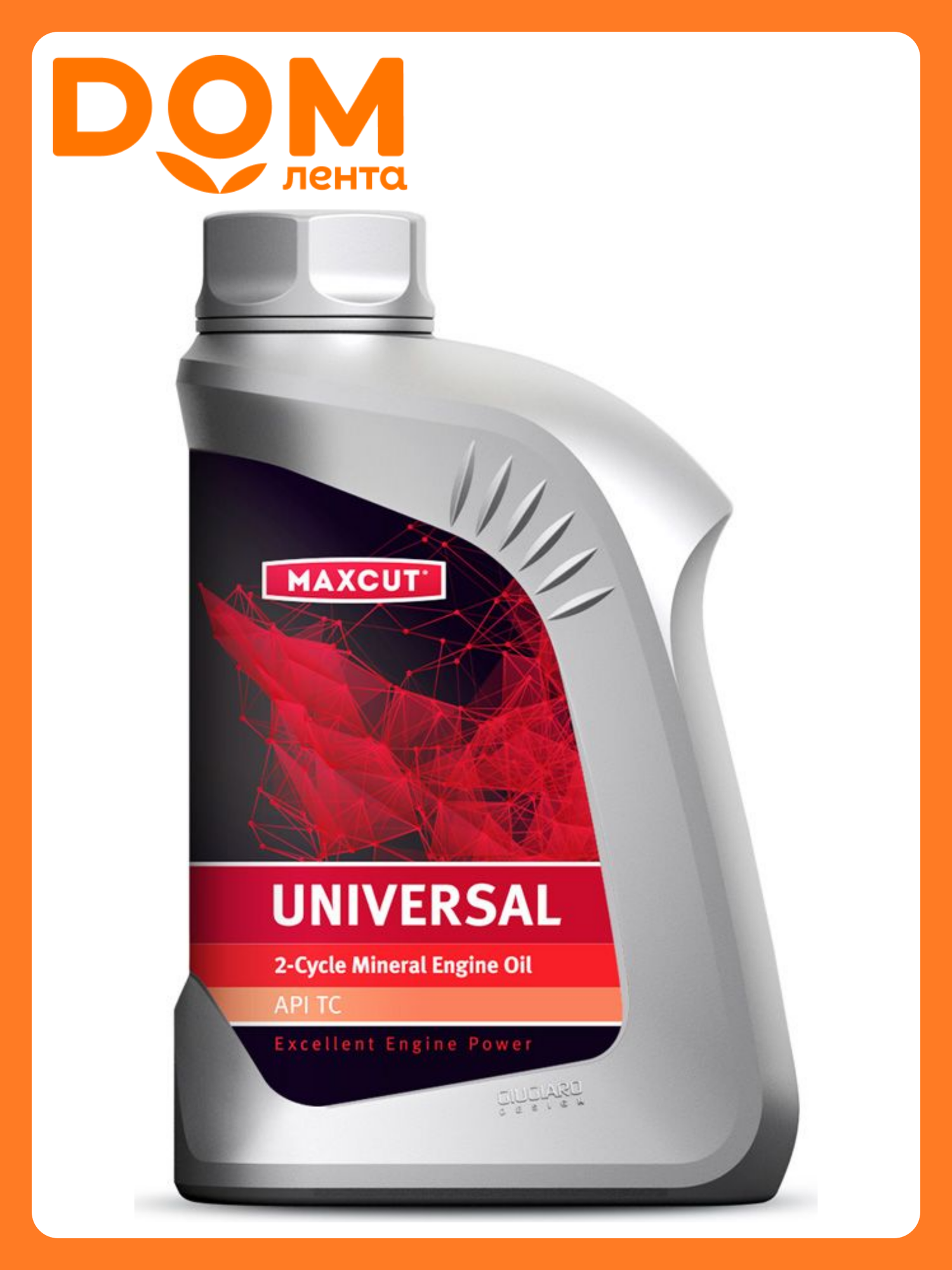 Масло MAXCUT UNIVERSAL 850930700, минеральное, для 2-тактных двигателей, 1 л