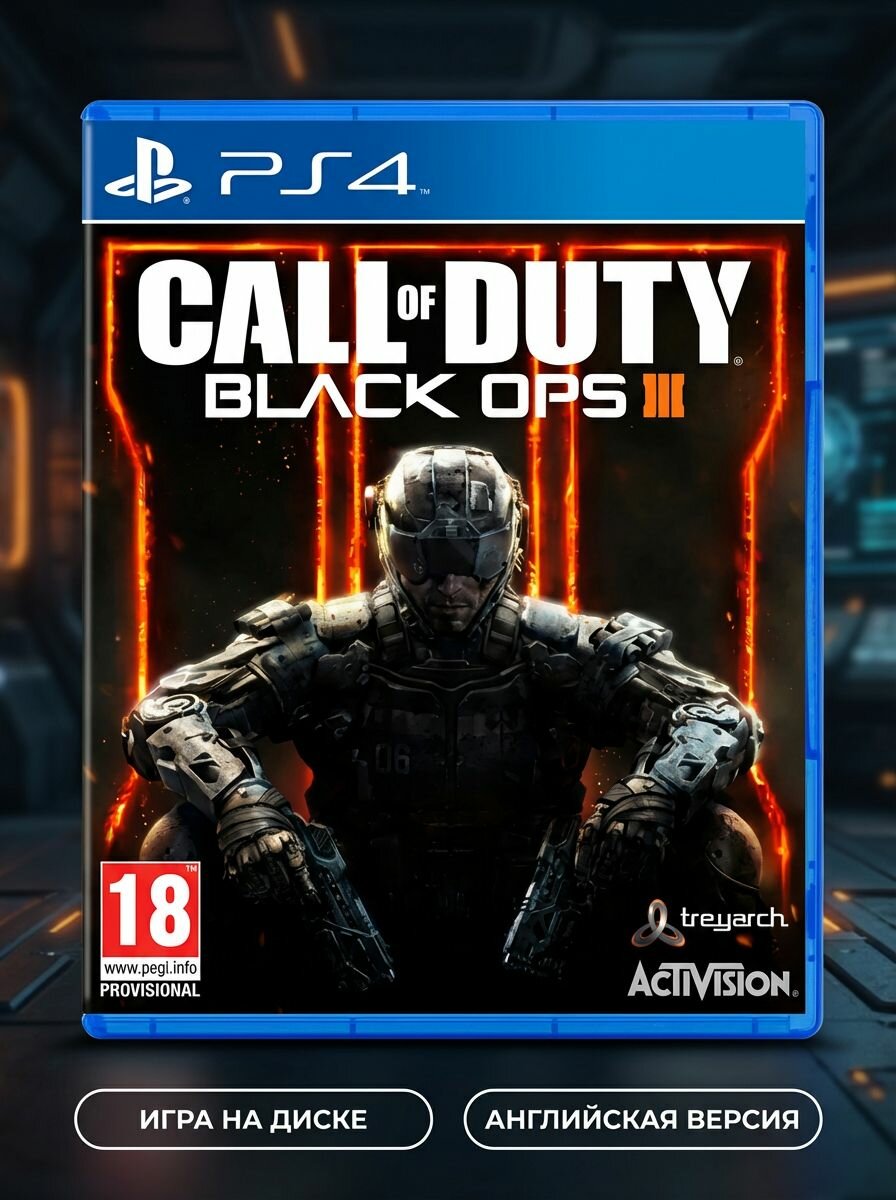 Игра Call Of Duty Black Ops 3 (PlayStation 4, Английская версия)