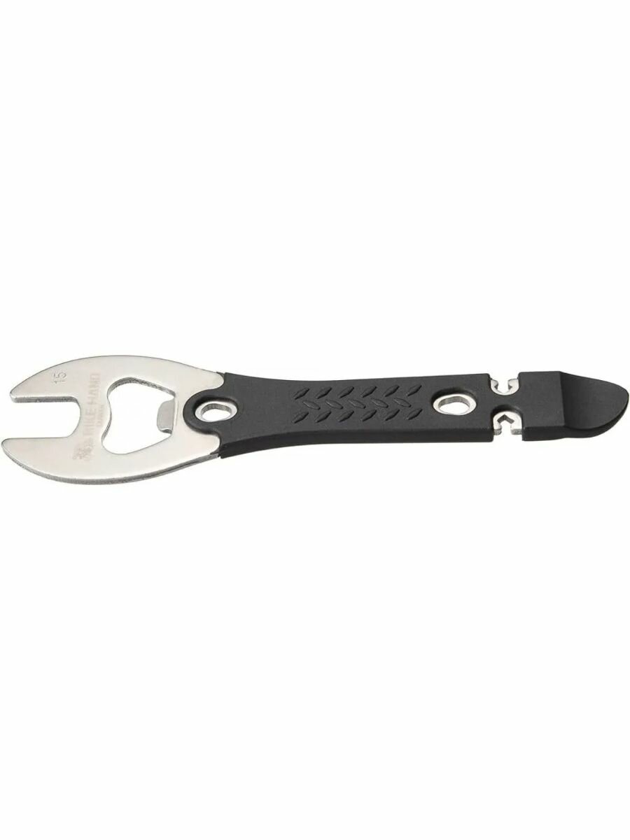 Ключ велосипедный для педалей YC-626 Bike Hand 15мм ключ для спиц 3.2/3.5мм монтировка открывалка для бутылок