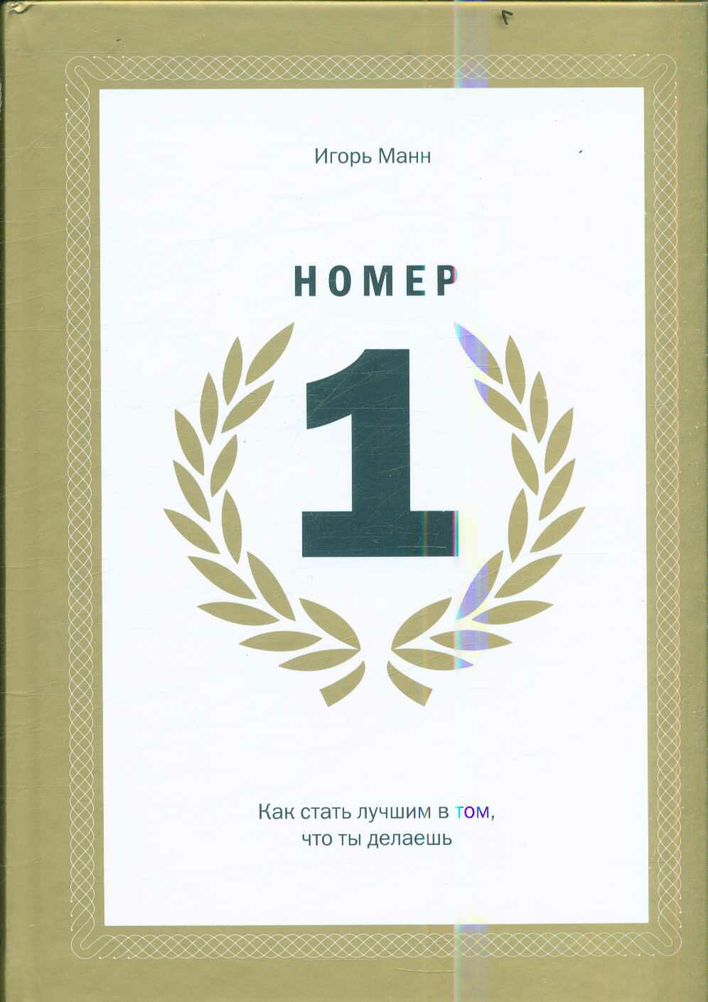 Номер 1. Как стать лучшим в том, что ты делаешь (Игорь Манн)