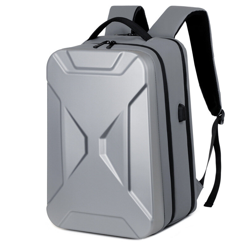 Легкость и практичность KLQ BP18 Hard shell business backpack 17" large capacity laptop storage bag