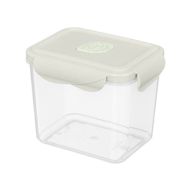 Контейнер PHIBO Eco Style прямоугольный 0,9л 14х10,8х11,4см с 4 замками и клапаном