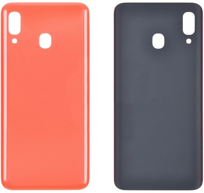 Задняя крышка для Samsung Galaxy A40 A405 (Оранжевая)