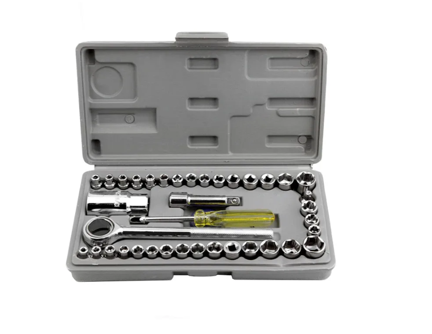 Набор инструментов RAZAIAN, 40 предметов , для автомобиля, в кейсе