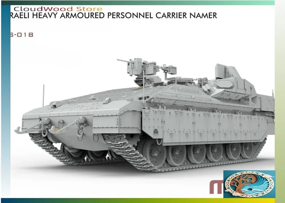 Сборная модель танка MENG Model SS-018 1/35 Тяжелые бронированные машины Израиля