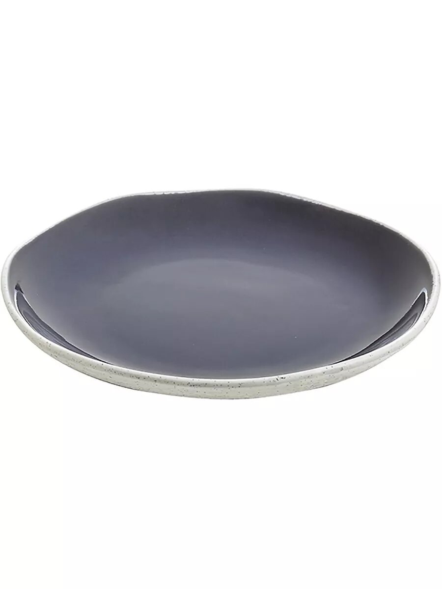 Тарелка мелкая ARCOROC Rocaleo Grey круглая, 16 см