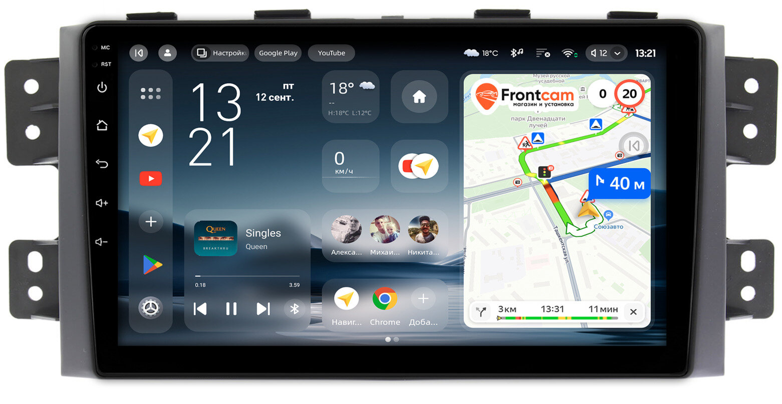 Штатная магнитола Kia Mohave 2008-2016 Teyes CC4L 6/64 9" RM-9142 Android 14 with DTS® Audio (4G-SIM, DSP IPS, AI)