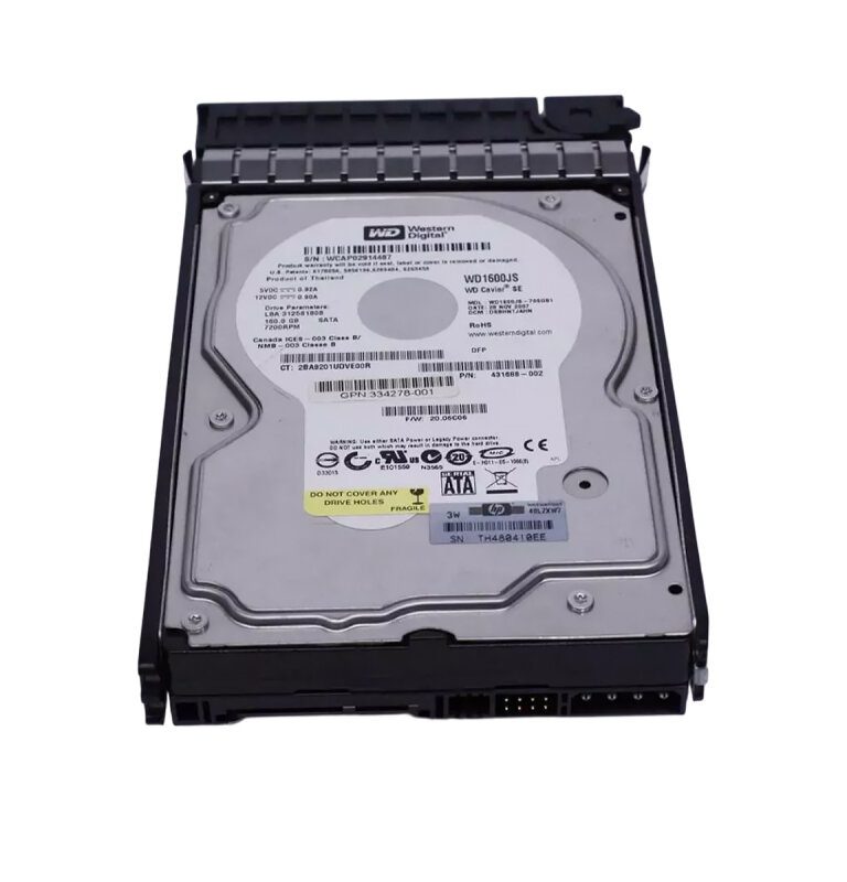 Жесткий диск HP 160Gb 7200 SATA 3.5" HDD 353043-001
