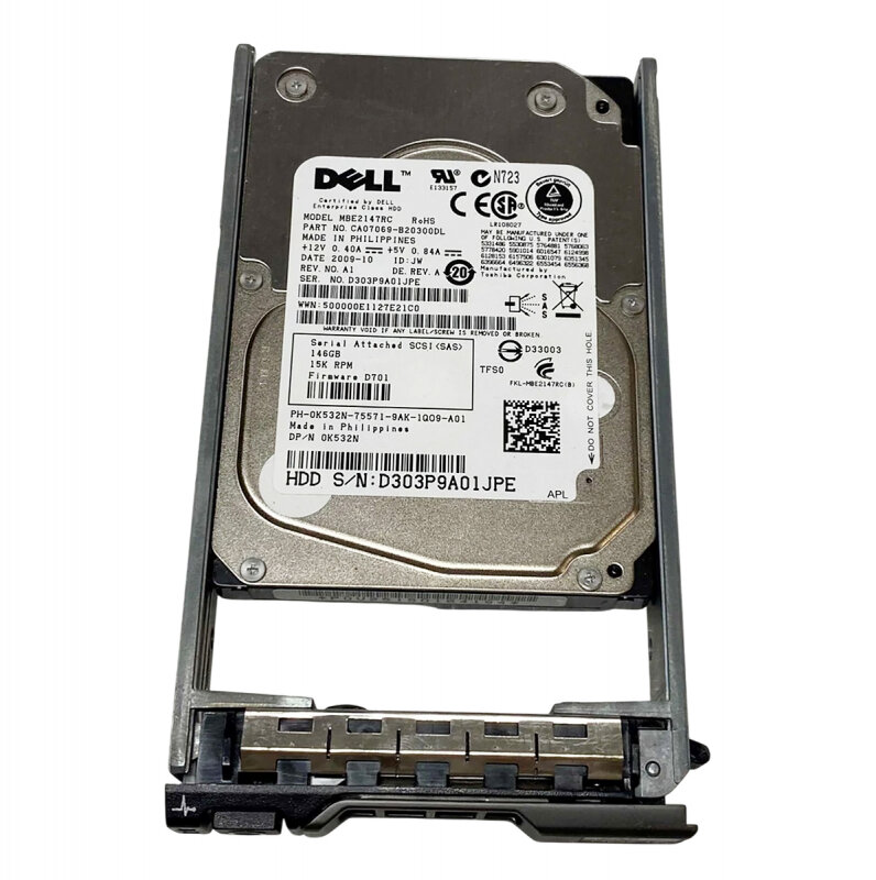 Жесткий диск Dell CA07069-B20300DL 146Gb SAS 2,5" HDD