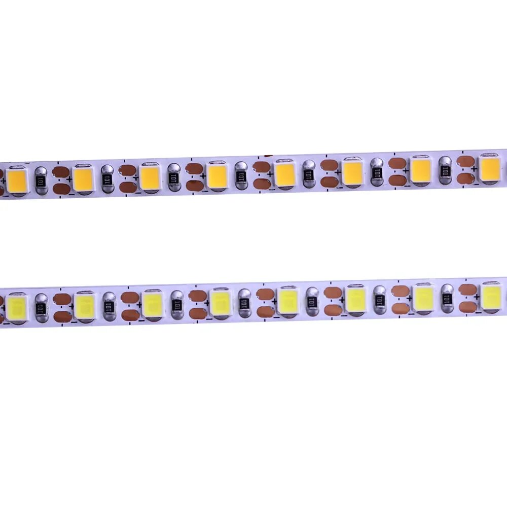 Светодиодная лента Taslauk 5м, теплый белый, 24V, 120 LED/м