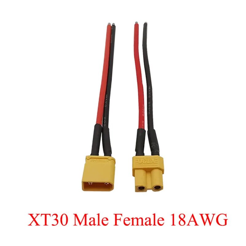 Разъемы XT30 Male Female 18AWG