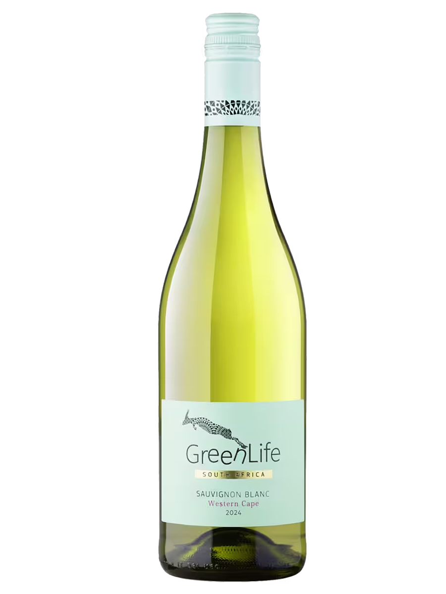 Вино GreenLife Sauvignon Blanc, белое, сухое, 0,75 л, 12%, ЮАР