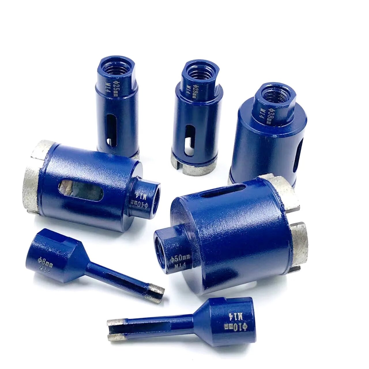 1 шт. 6-100 мм М14 для спекания, зеркальная пила для мрамора, гранита, кирпича, плитки, керамики, бетона, корона, сверла для электроинструментов