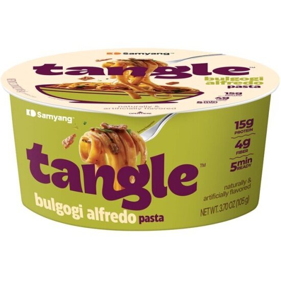 Паста быстрого приготовления Самянг Samyang TANGLE в сливочном соусе бульгоги 105 г (чашка)