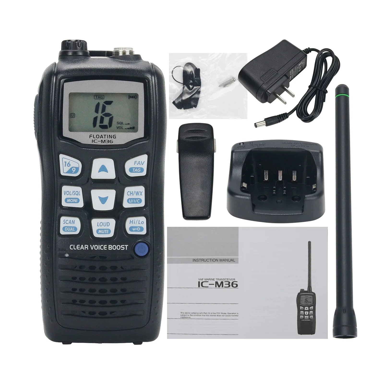 NIORFNIO IC-M36 6 Вт VHF Морская рация