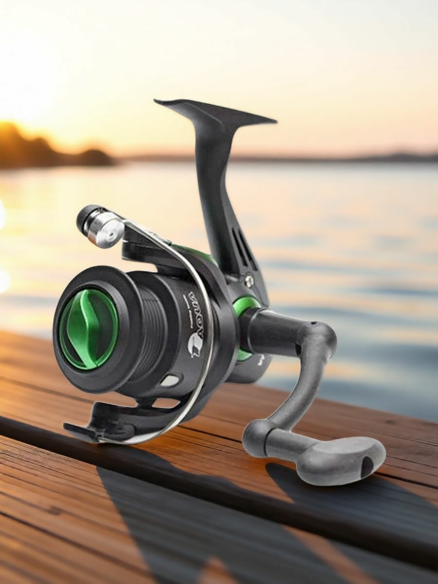 Катушка для рыбалки безынерционная AQUA Pegos 2000 (2BB)
