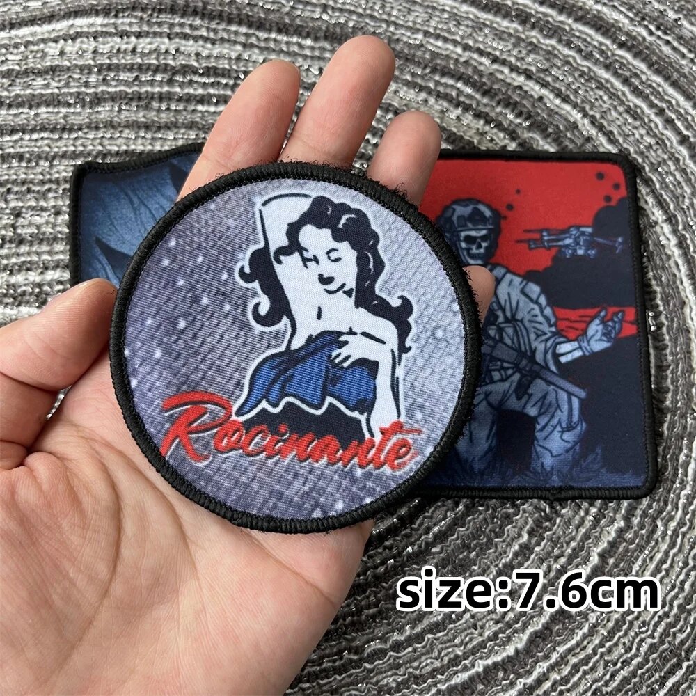 Роcinante нашивка темно-синий CUSTOM-0426