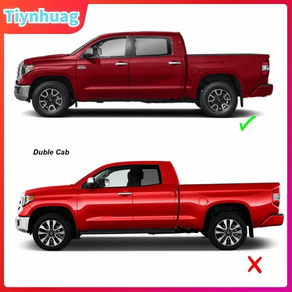 Уплотнители крыши для Toyota Tundra CrewMax 2007-2021 — капельницы молдинги, OEM 75552-0C060 75551-0C060, 2 шт