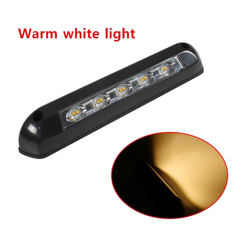 Светодиодная лампа для кемпера, 12/24В, Warm White