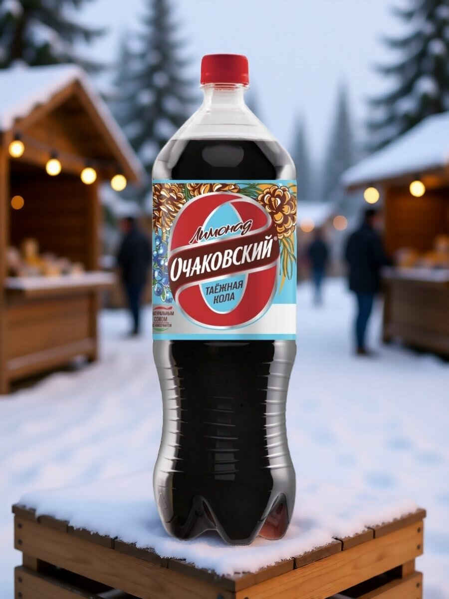 Лимонад Очаковский Таежная кола 1,5л х 6 шт