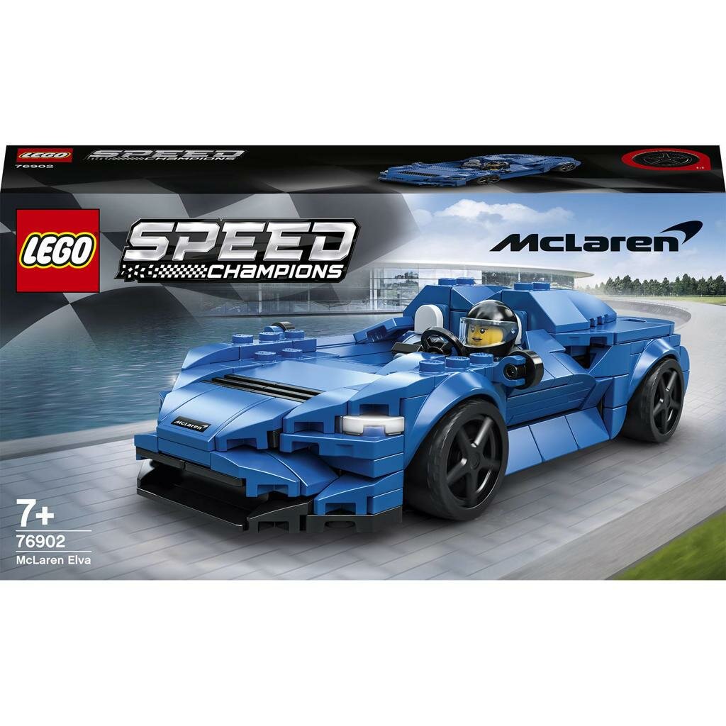 Конструктор LEGO Speed Champions McLaren Elva 76902, с 6 лет