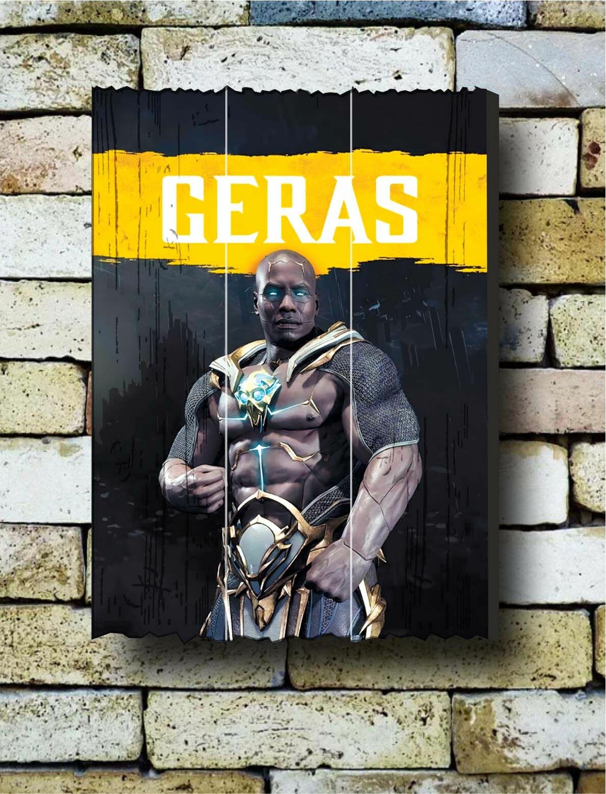 Картина на досках Мортал комбат 11, Mortal Kombat, Geras, Герас2